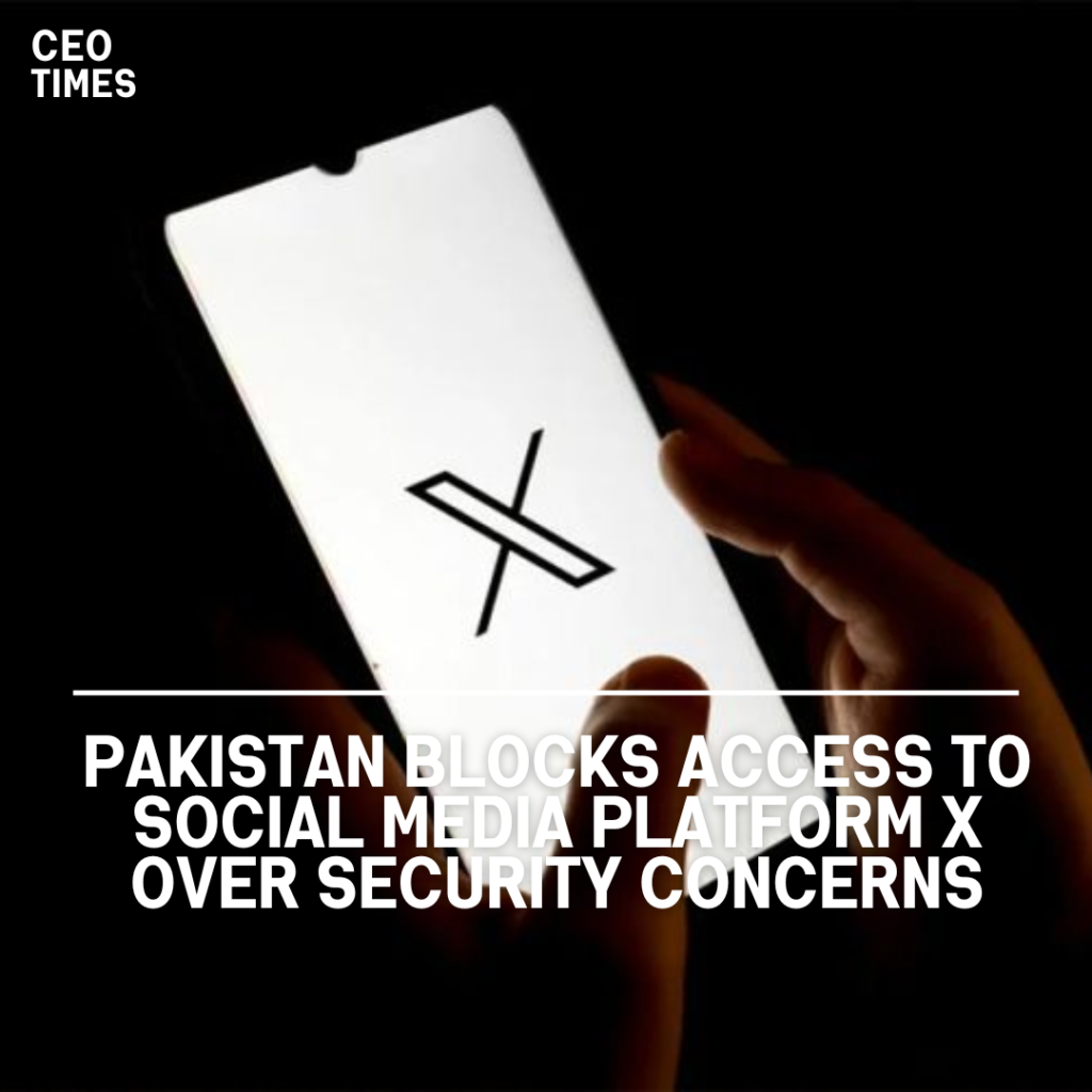 Pakistan Blocks Access to Social Media Platform X Over Security ...