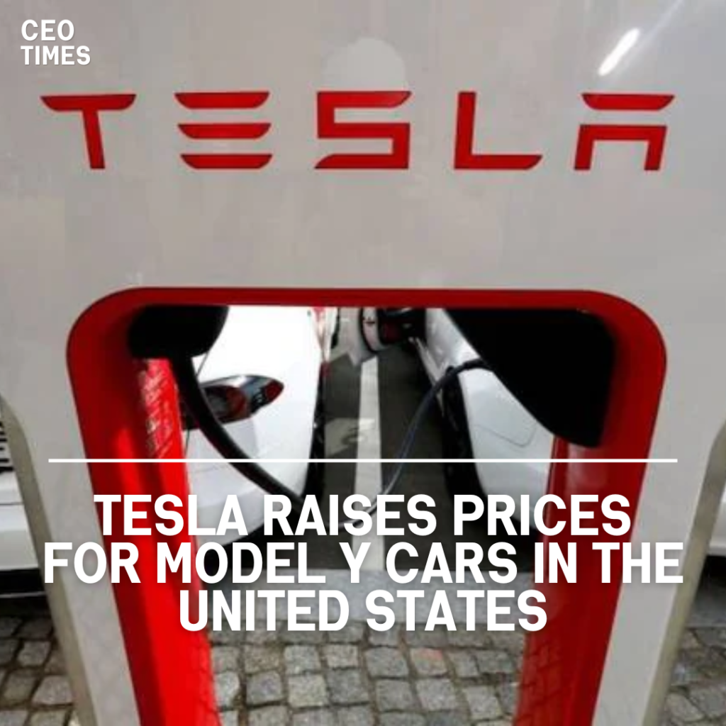 Tesla Raises Prices for Model Y Cars in the United States - CEO Times ...