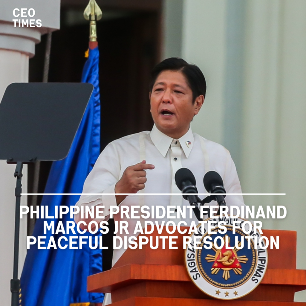 Philippine President Ferdinand Marcos Jr Advocates for Peaceful Dispute ...