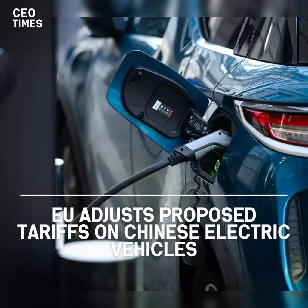 EU Adjusts Proposed Tariffs on Chinese Electric Vehicles - CEO Times ...