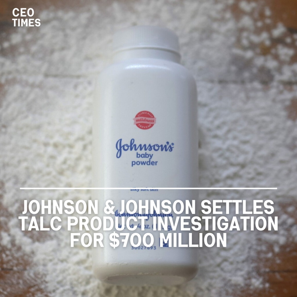 Johnson & Johnson Settles Talc Product Investigation for $700 Million ...