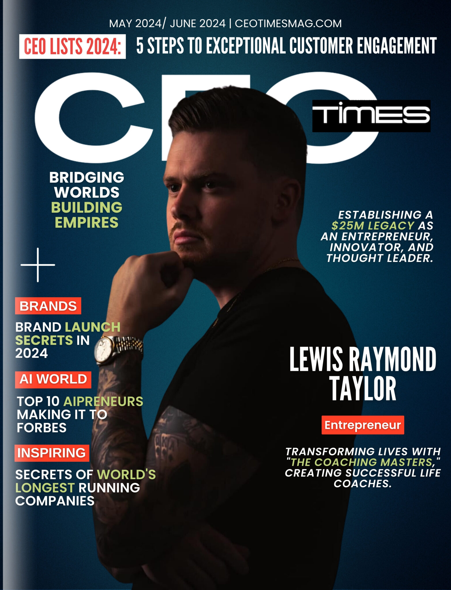 Lewis Raymond Taylor: Creating his own legacy as a $25M entrepreneur ...